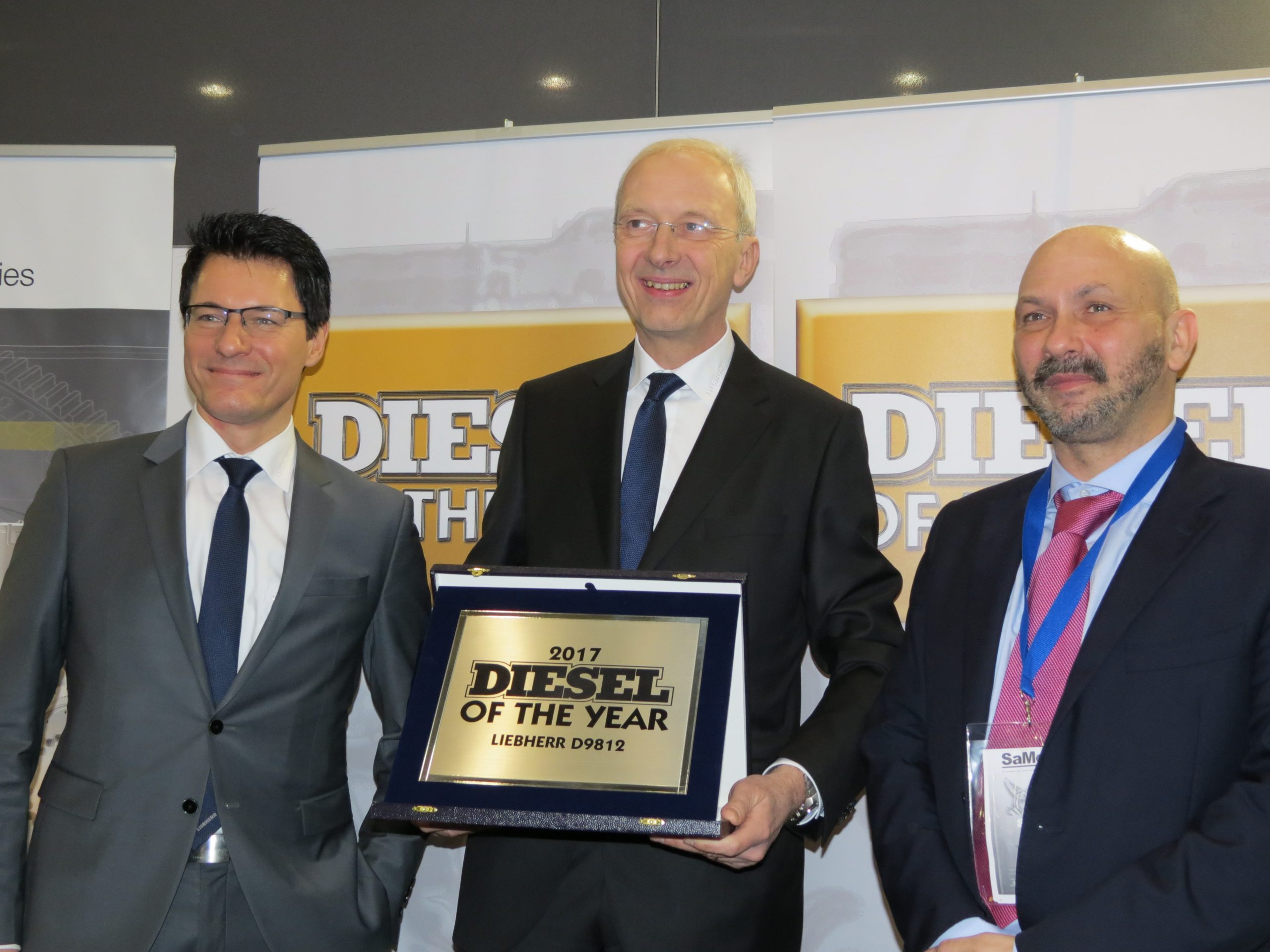 Il motore Liebherr D9812 è il Diesel of the year 2017