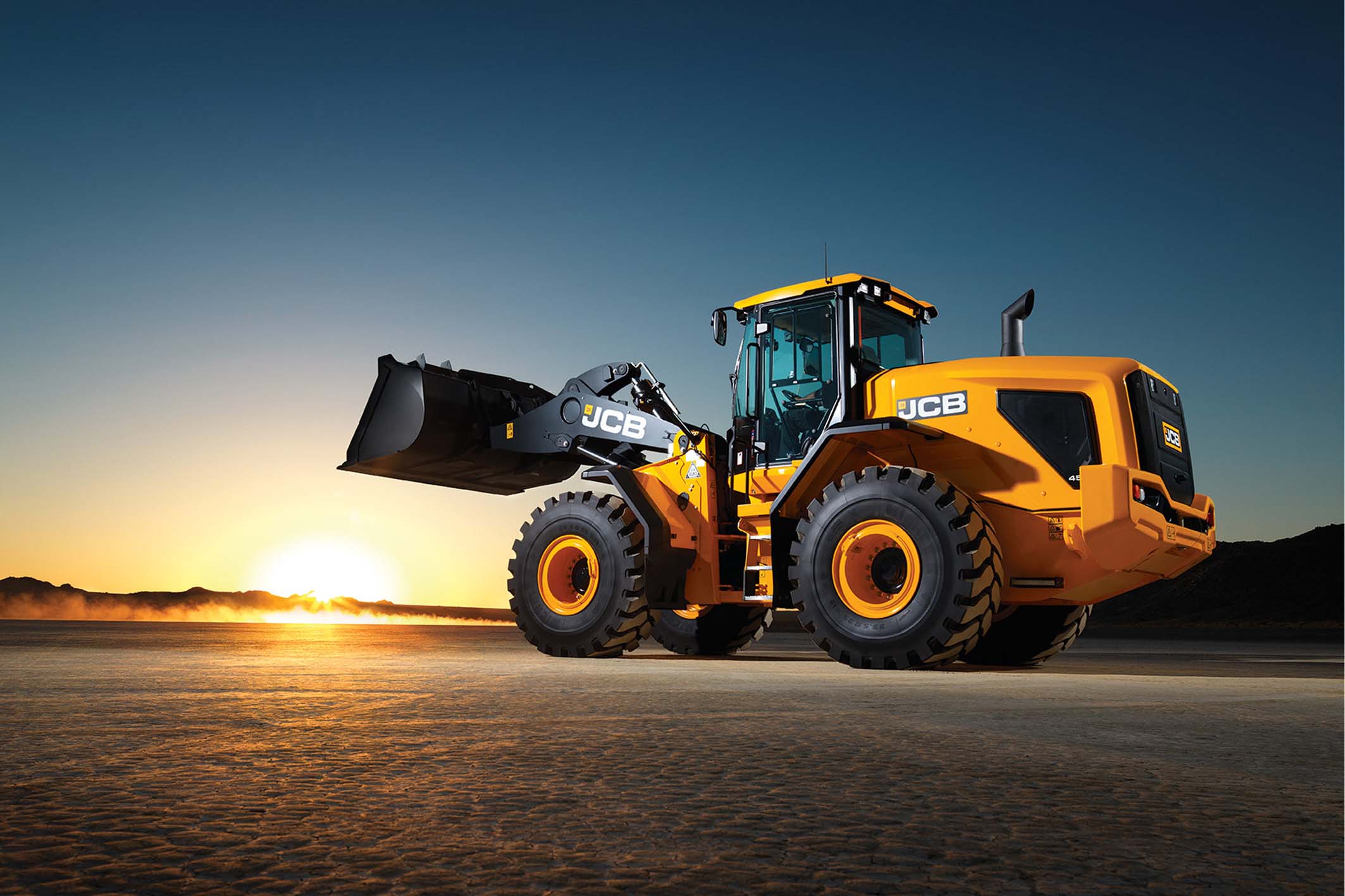 Jcb 457, la pala gommata si affida all'Mtu 6R1000 per il Tier 4 Final