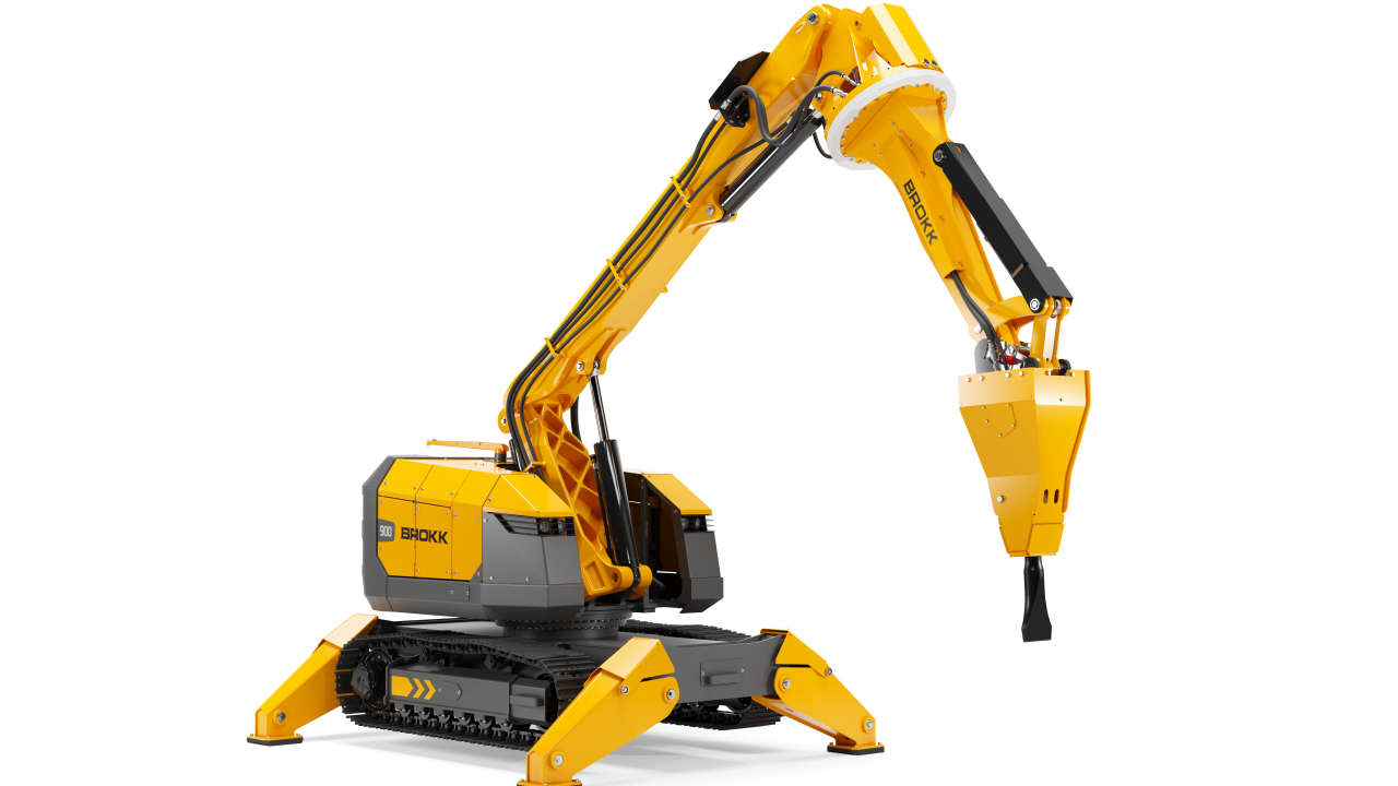 Brokk 900, il robot da demolizione con anima elettrica (o diesel)