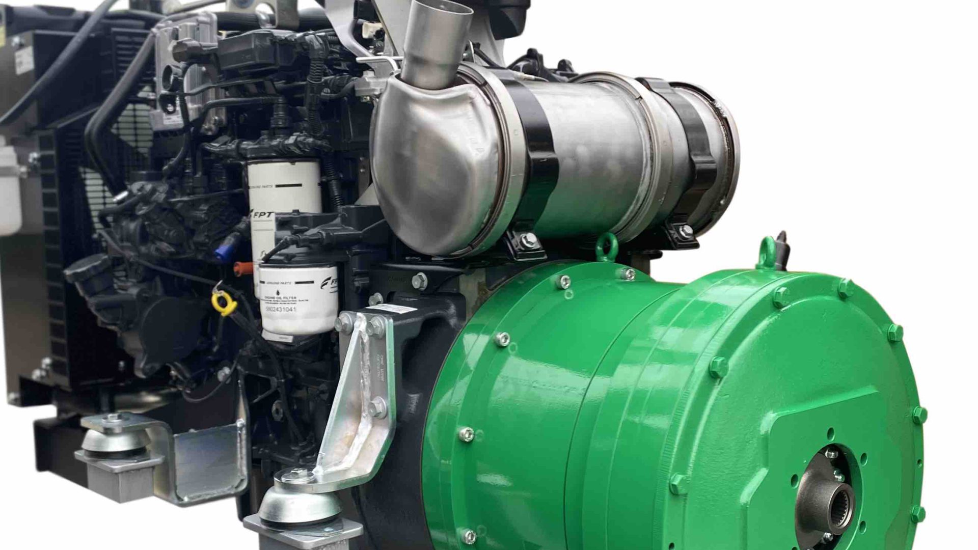 e-vision, alias AS Labruna, presenta al bauma, l'ibrido Power 80