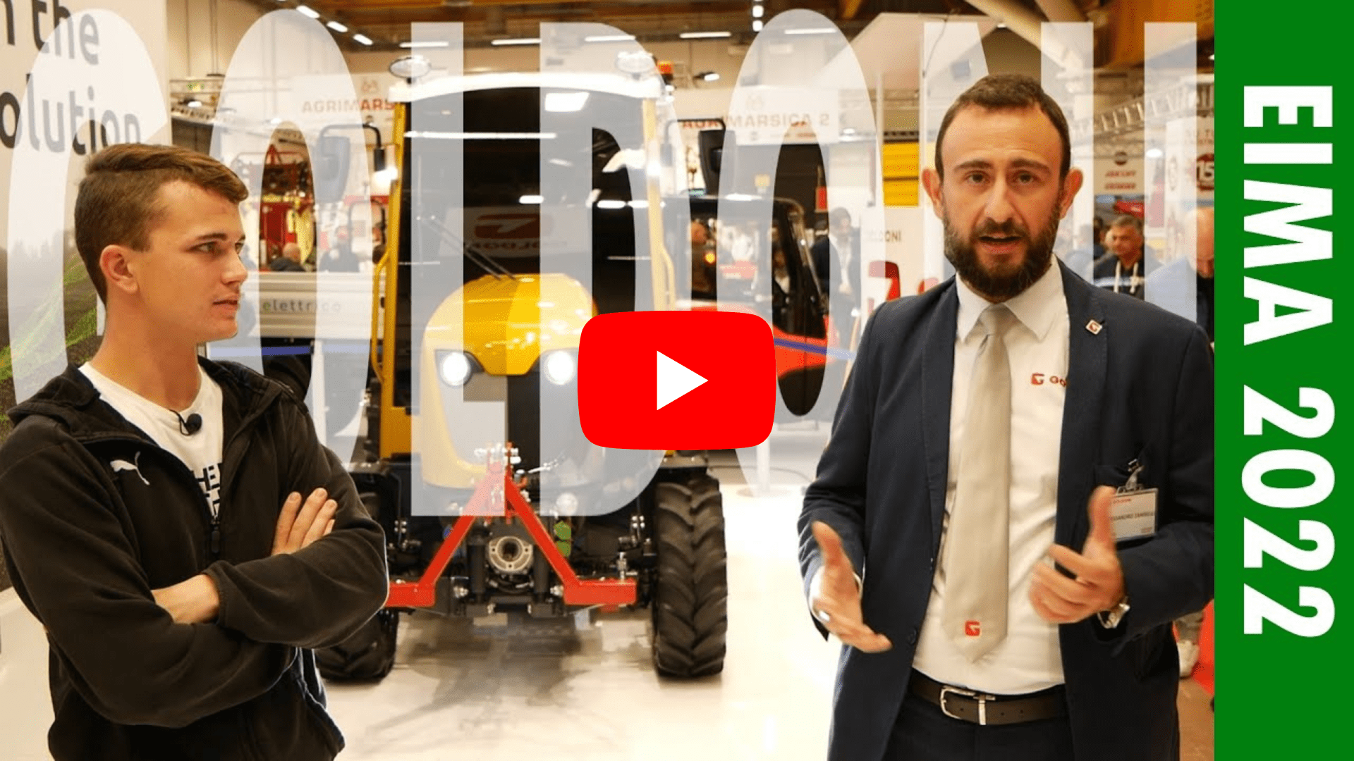 Goldoni-Keestrack, c’è il trattore elettrico! – Eima 2022 [VIDEO]