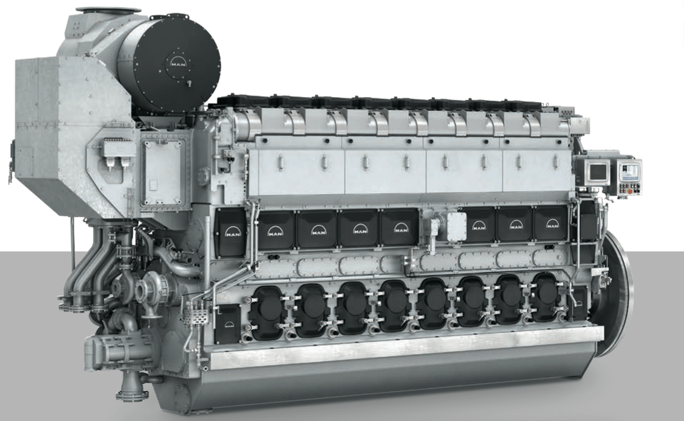 Motori MAN per l’alimentazione di navi ibride per fondazioni/turbine eoliche