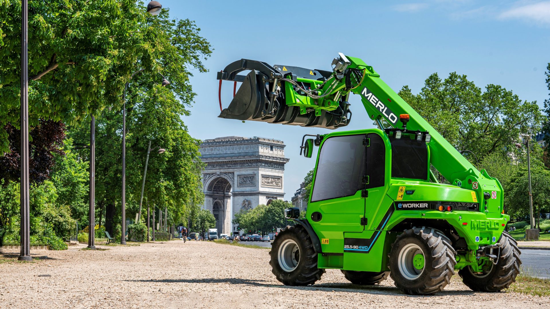 Merlo e-Worker sceglie le batterie al piombo