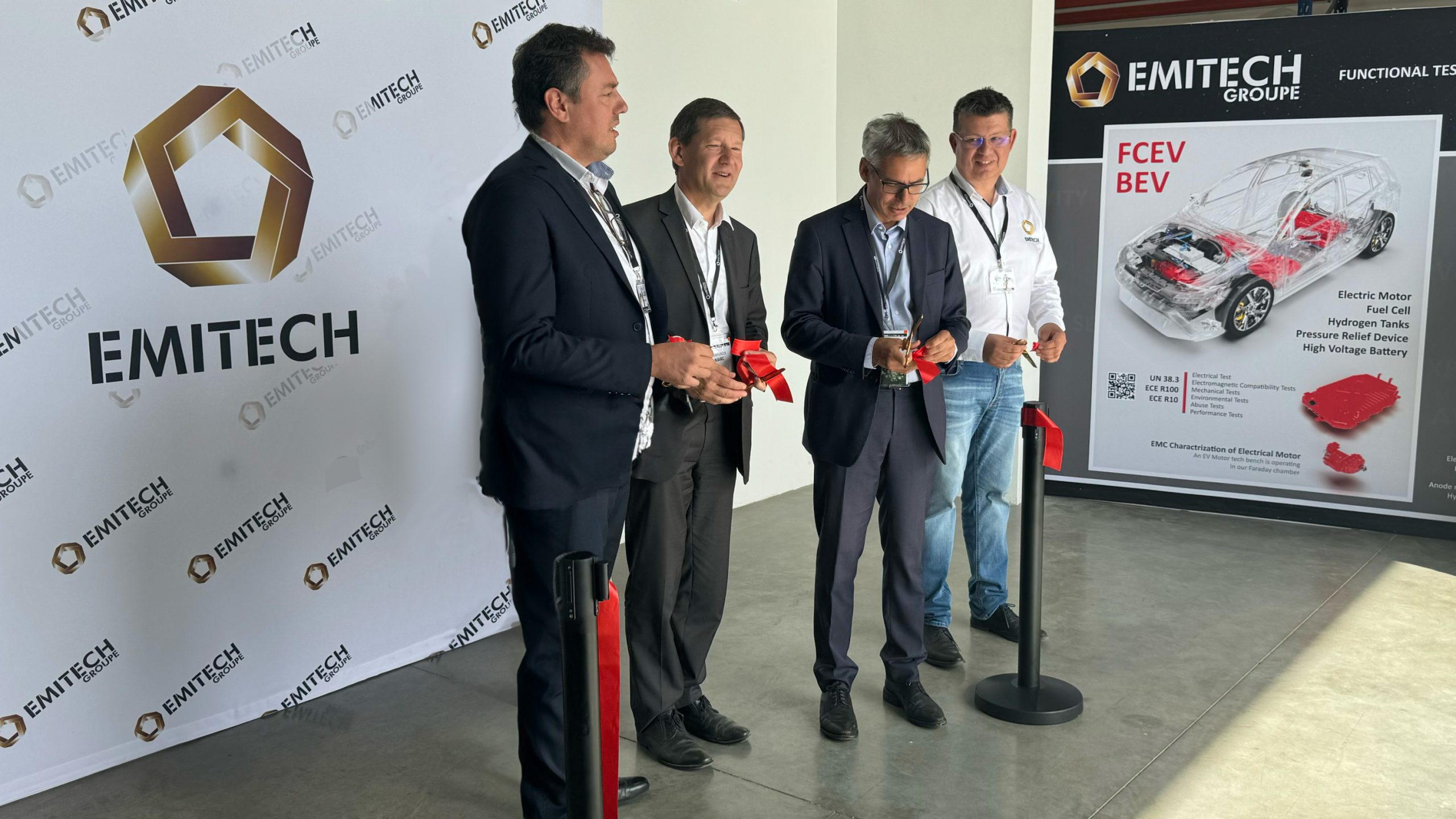 Il Gruppo Emitech inaugura il centro prove per batterie elettriche e celle a combustibile