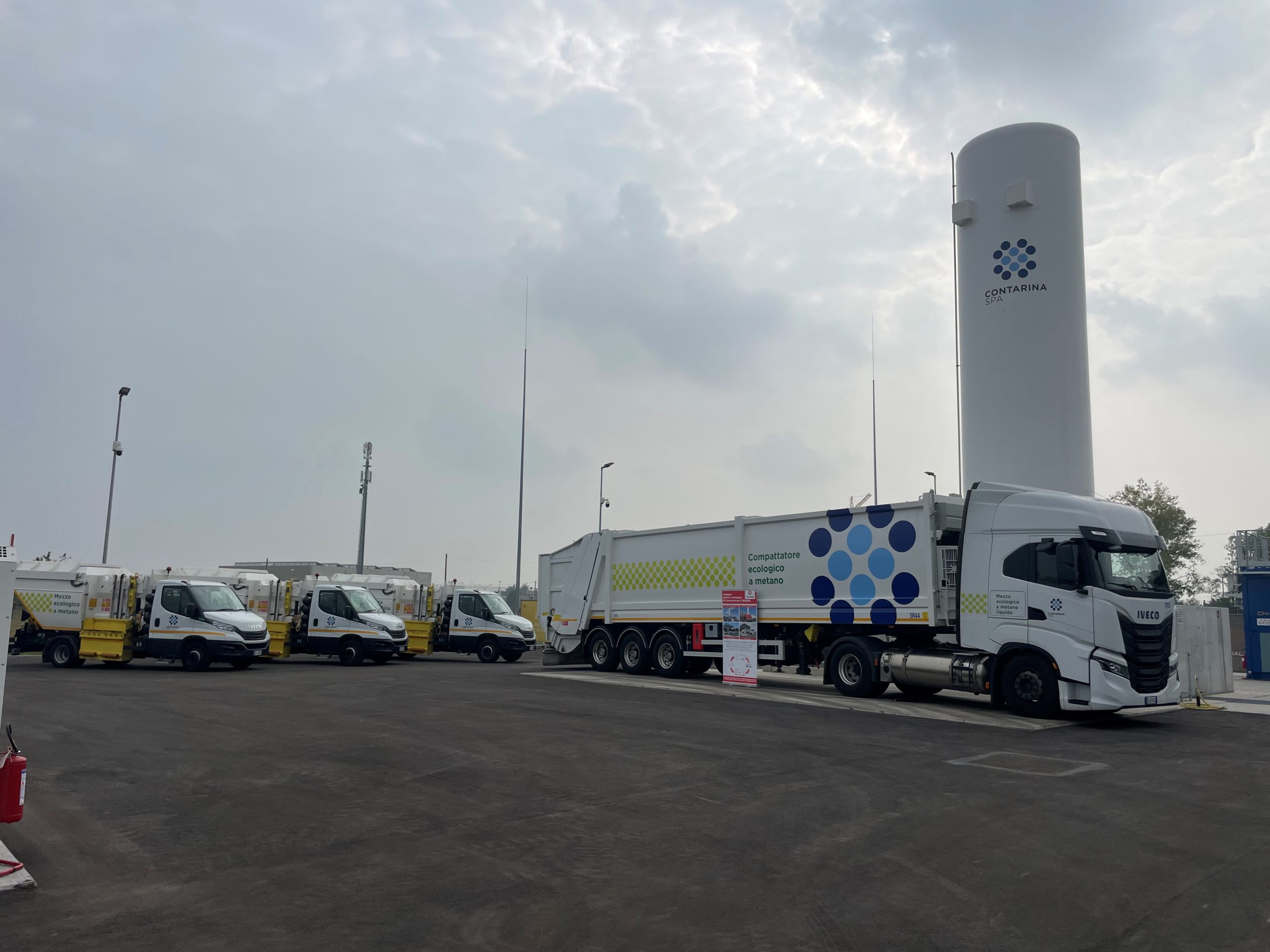 Iveco con Contarina all’inaugurazione dell’impianto di biometano ...