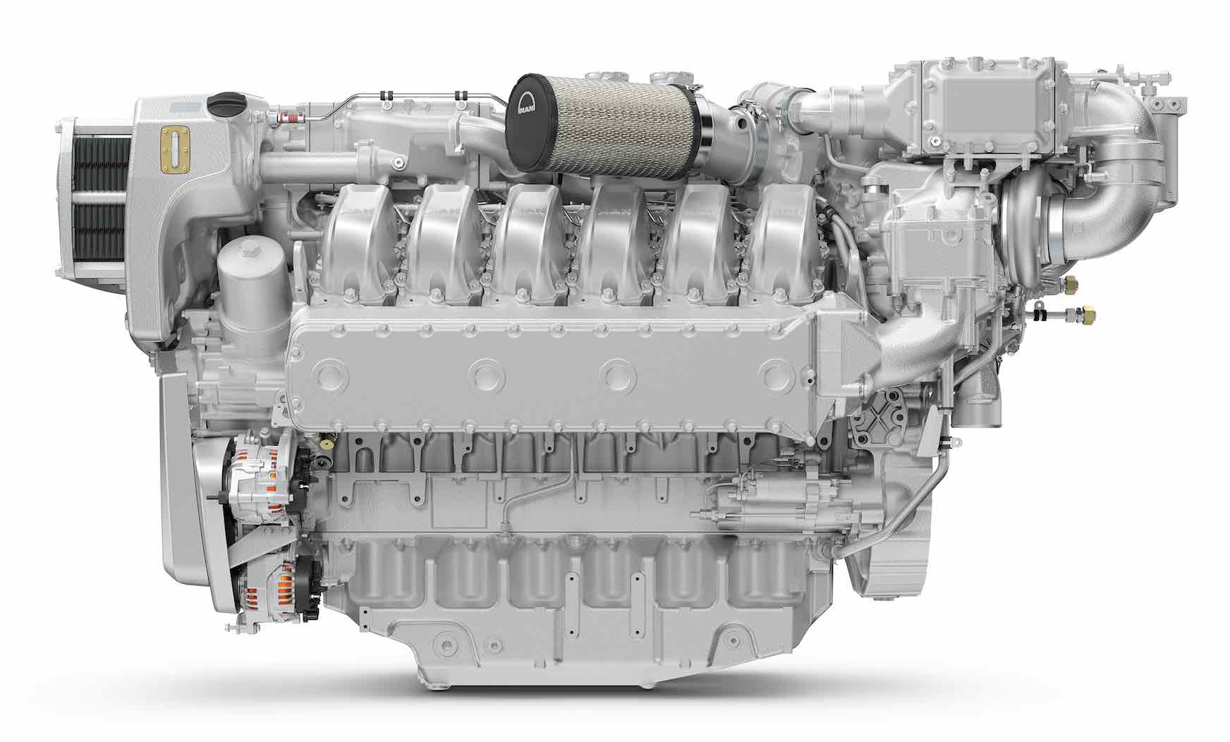 La prima del MAN D3872 marinizzato | Powertrain