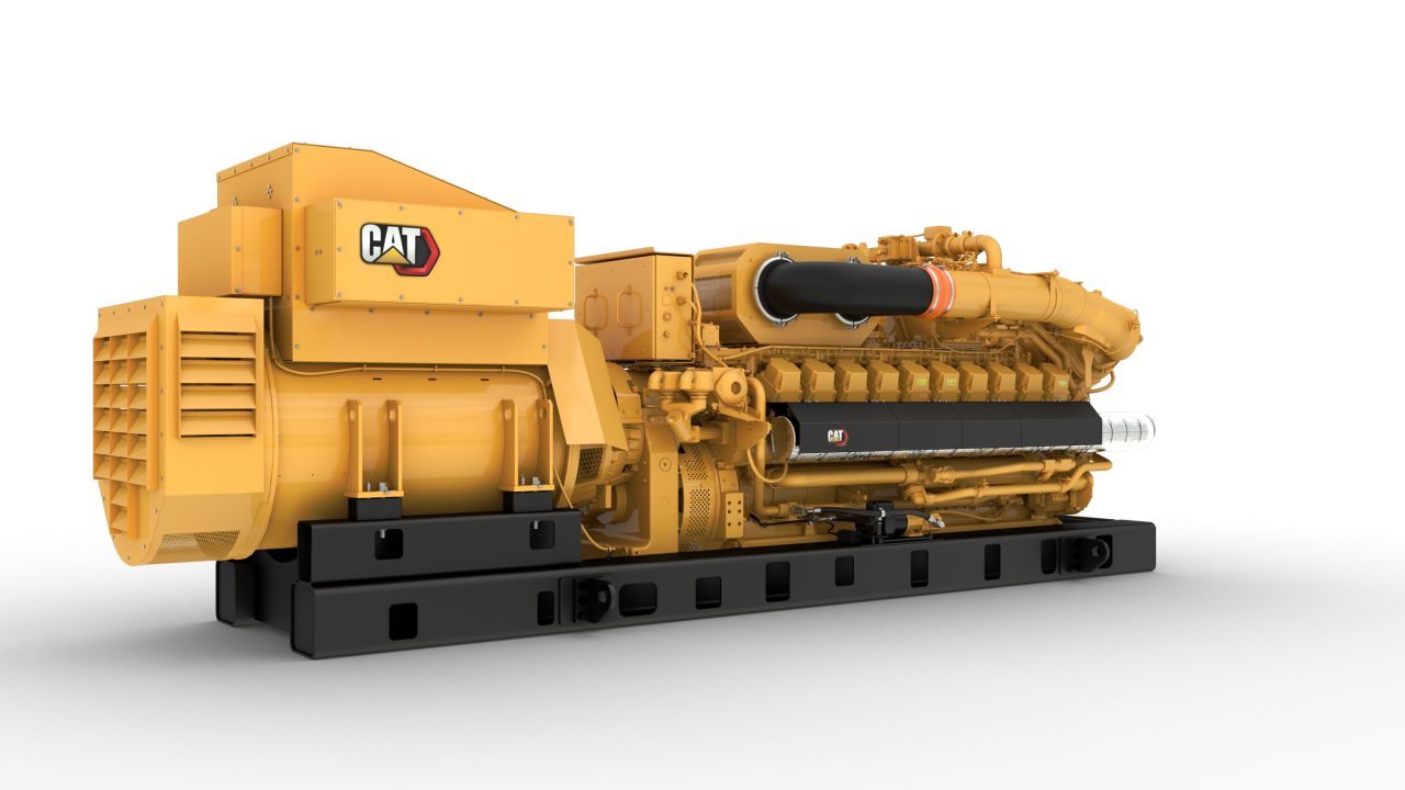 Caterpillar lancia i gruppi elettrogeni a gas della serie G3500K ...